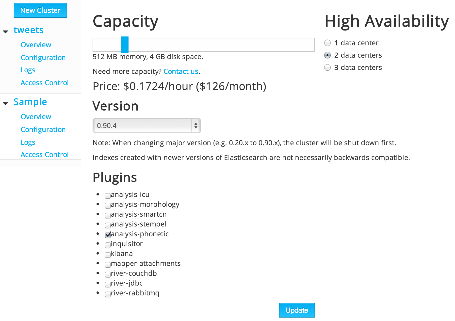 Managing Elasticsearch With Found